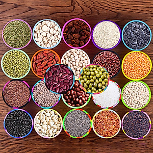 Coopay 22 Pieces Mini Silicone Pinch Bowls Multicolor Heat Resistant Snack Bowls Prep and Serve Bowls, Unbreakable, Flexible, 1.75 Oz