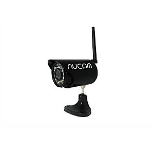 NUCAM 32GB Wireless Portable Magnetic Base Battery Powered RV/Trailer/Truck Hitch Backup Camera NuCam WR Surveillance IP Camera w. 1/4"-20 UNC Hole, Motion Detection Recording Night Vision