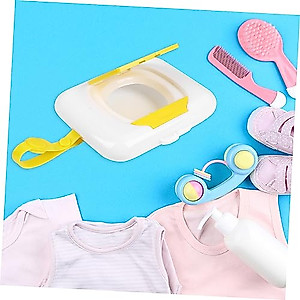 Zerodeko 2pcs Baby Wipes Box Toilet Stand Portable Stroller Hanging Paper Towel Holder Wipes Case Diaper Wipe Case Wipe Bag Holder Outdoor Tissue Case Wipes Holder Box Wet Wipes Box Outdoor