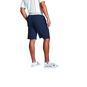 Champion Men's MIDDLEWEIGHT Short, Navy/Oxford Grey, Small