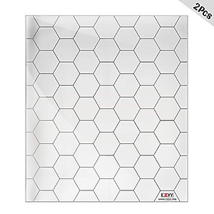CZYY 1" Square Grid Game Mat and 1" Hex Grid Game Mat