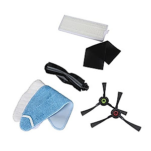Accessories Kit Replacement Brushes and Filters for Yeedi K650 Sweeper Vacuum Cleaner Parts