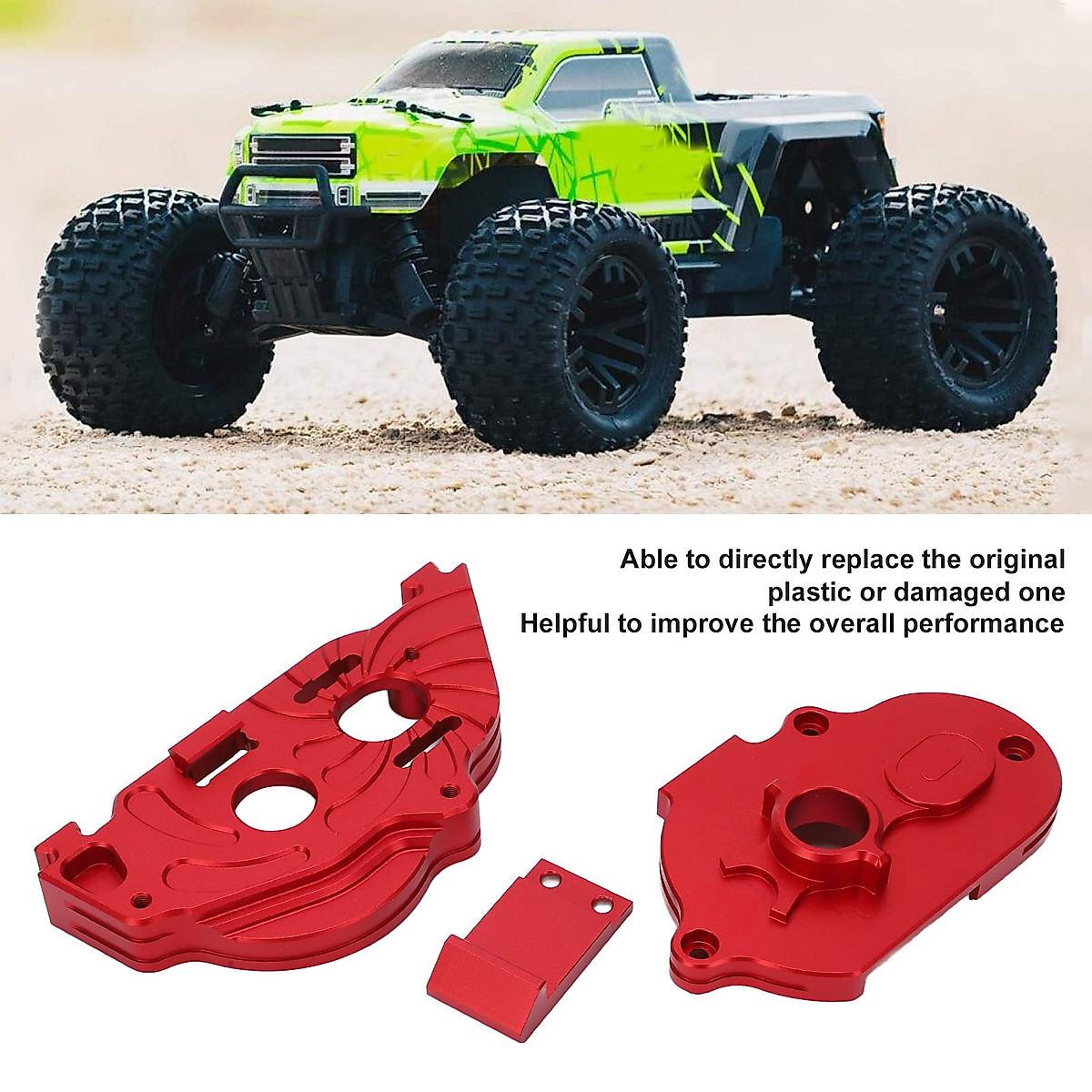 RC , RC Kit Aluminum Box with Screws for ARRMA Granite SENTON 1/10 RC Vehicle (Red)