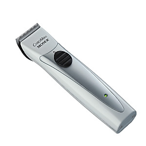 Moser Chrome Mini Cordless Trimmer, White