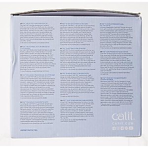 Catit PIXI Cat Drinking Fountain, Running Water Fountain, Blue