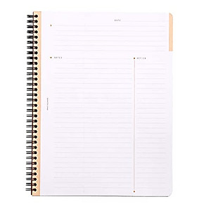 Rhodia Wirebound Meeting Book, A4+, Pre-Printed - Black