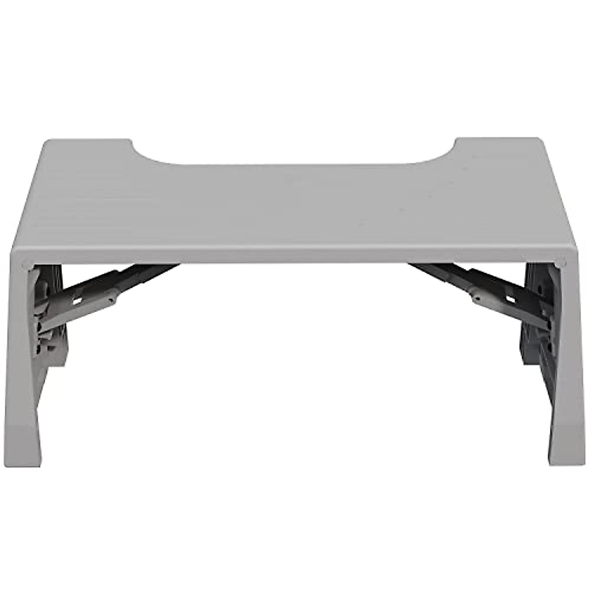 Squatty Potty Porta Traveler Foldable Toilet Stool for Travel, 7" Height, Gray