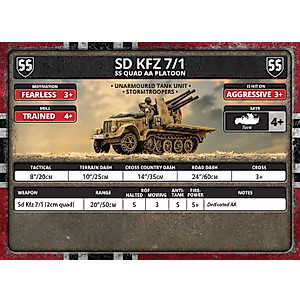 Flames of War: Late War: German: SdKfz 7/1 Quad AA Platoon (GBX159)