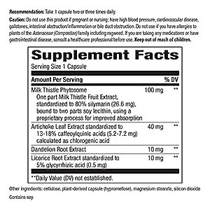 Nature's Way Enzymatic Therapy Super Milk Thistle, 2 Piece Pack (2 Pack)