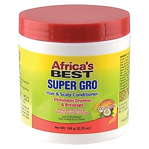 Africa's Best Super Gro Hair and Scalp Conditioner, 5.25 Oz (AB20203)
