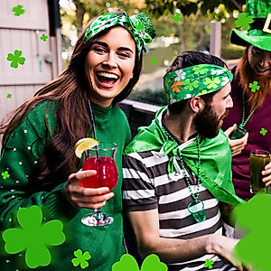 Giegxin 21 Pcs Holiday Headbands Bulk for Women Mother&#039;s Day Headbands Mother Pink Heart Elastic Wide Hair Wrap Assorted Styles Hair Accessories for Yoga Running Workout Party