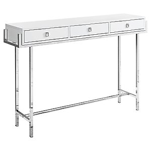 Monarch Specialties ACCENT TABLE, WHITE