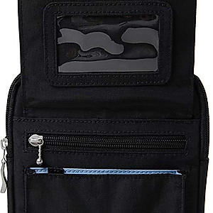 Baggallini New Classic Far and Wide RFID Crossbody Bag Black One Size