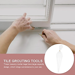50pcs Construction Pointing Bag Masonry Grout Bags Tile Sealer Bag Cement Piping Tool Building Grout Bags Masonry Bags Tile Bags Grout Sealer Bag Tile Grout Pouch