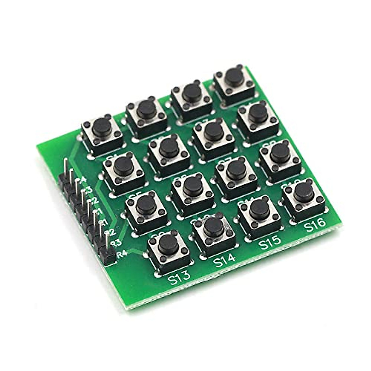8pin 4x4 4x4 Matrix 16 Keys Button Keypad Keyboard Breadboard Module MCU for arduino DIY Kit