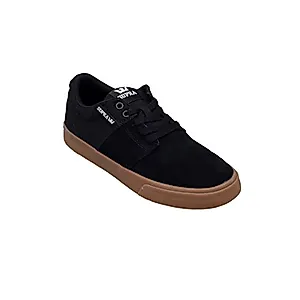 Supra Stacks Vulc II Black/Gum Men's 8, Women's 9.5 D (M)