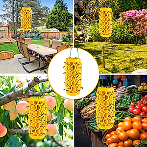 Jahy2Tech 2 Pcs Wasp Trap,Carpenter Bee Trap,Wasp Traps Outdoor Hanging,Yellow Jacket Trap Wasp Killer Insect Catcher, Reusable Wasp Deterrent Outdoor Sticky Bug Board Bee Traps Catcher Wasp Repellent