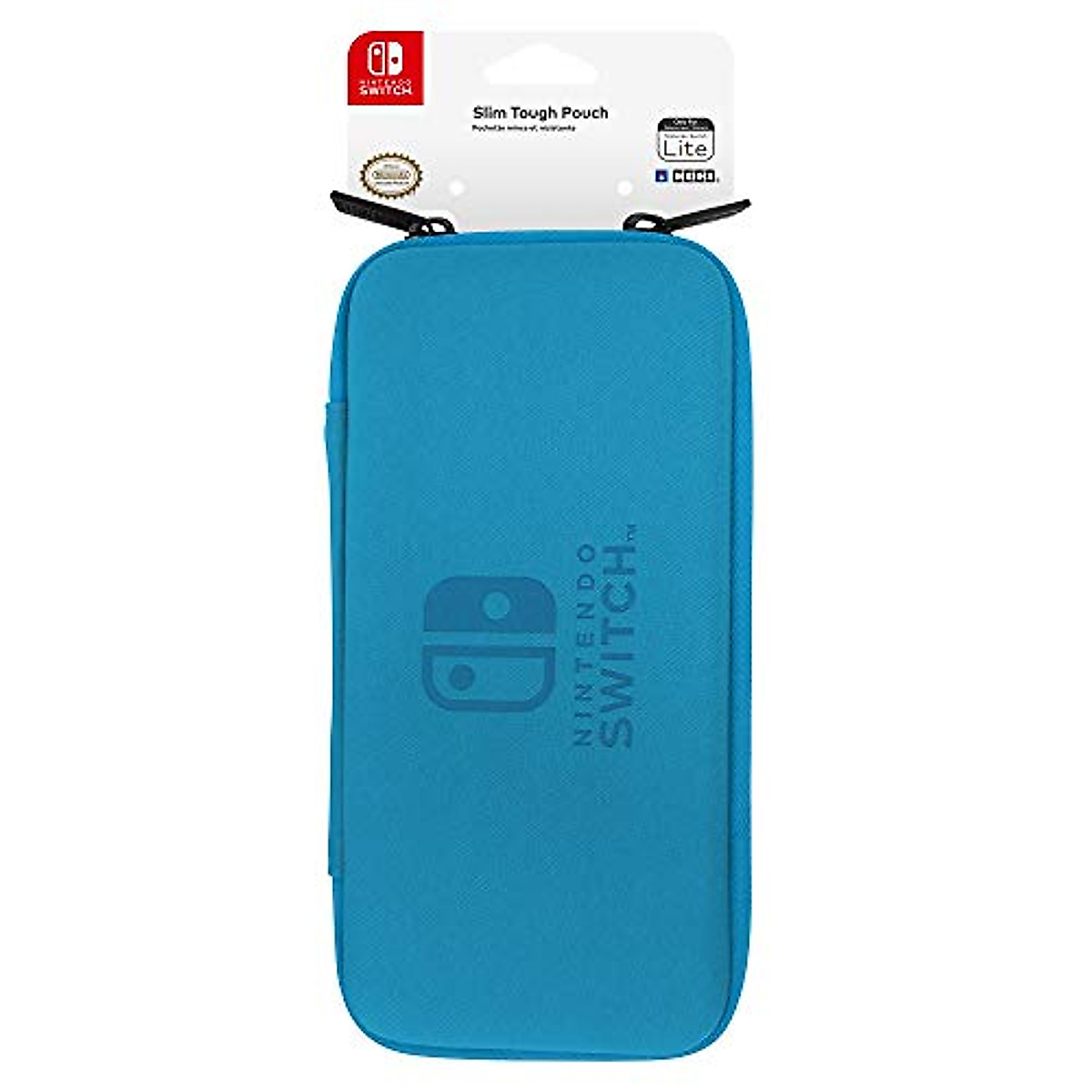 Nintendo Switch Lite Slim Tough Pouch (Blue) By HORI - Officially Licensed By Nintendo