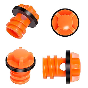 Cooler Drain Plugs Replacement Compatible with Yeti/Rtic 20 35 45 65 110 Cooler,Small Drain Plugs with Leak-Proof Design