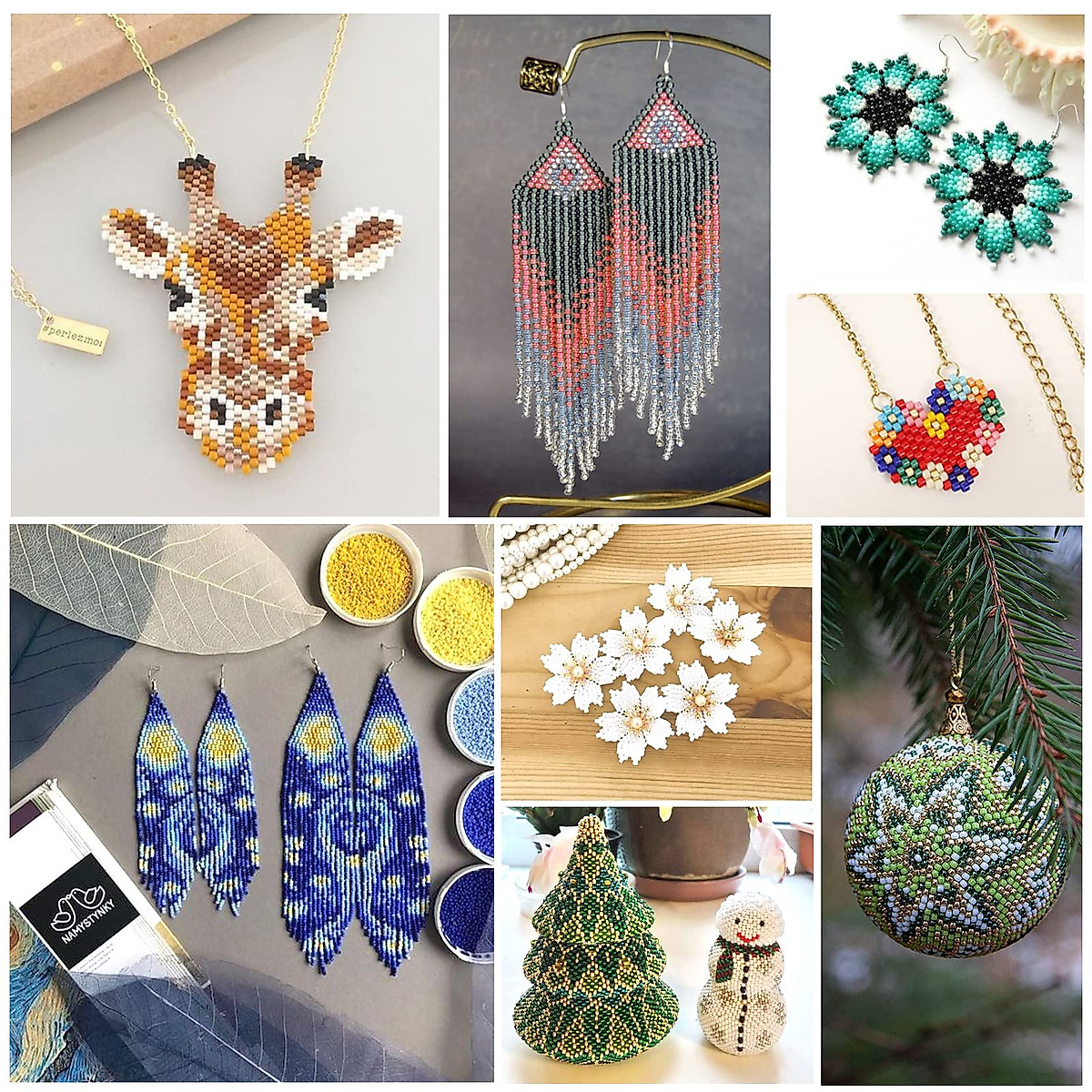 Quefe 45000pcs Glass Seed Beads for Bracelet Making Kit, 56 Colors 2mm Small Beads for Jewelry Making, 260pcs Letter Beads for Crafts Gifts