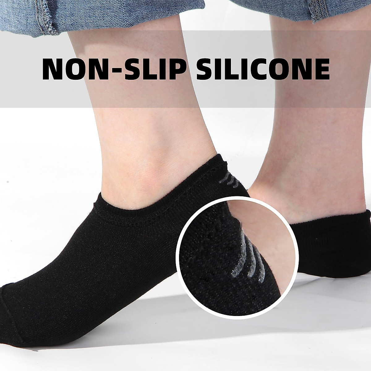 Lngwioo 12 Pairs No Show Socks Men Women Cotton Socks Low Cut Socks No Show Socks Bulk Liner Socks (Multi)