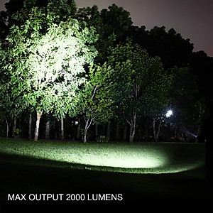 sofirn SC31 Pro Rechargeable EDC Flashlight, Super Bright 2000 Lumens Pocket Flashlight with SST40 6500K LED, Andruril 2 UI, Water Resistant LED Light with Diffuser Magnetic Tail Cap, for Camping