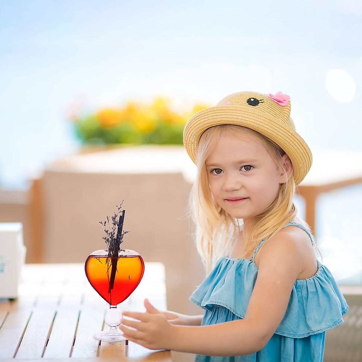 Ochine Crystal Wine Glass Set Heart Shaped Cup Creative Cocktail Glass Coffee Mug Tea Cup Cappuccino Cup Romantic Glassware for Valentines Day Decor Anniversary Wedding Party Supplies Home Decor