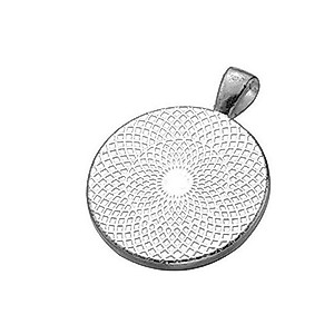 Tommy Innit Discs Dream SMP 1 inch Silver Plated Pendant Necklace or Keychain