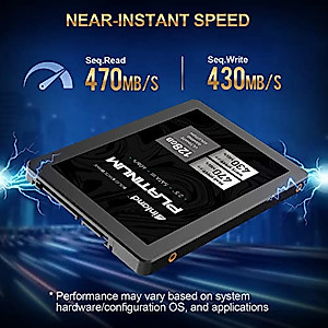 INLAND Platinum 128GB SSD SATA III 6Gb/s 2.5" 7mm TLC 3D NAND Internal Solid State Drive (128GB)