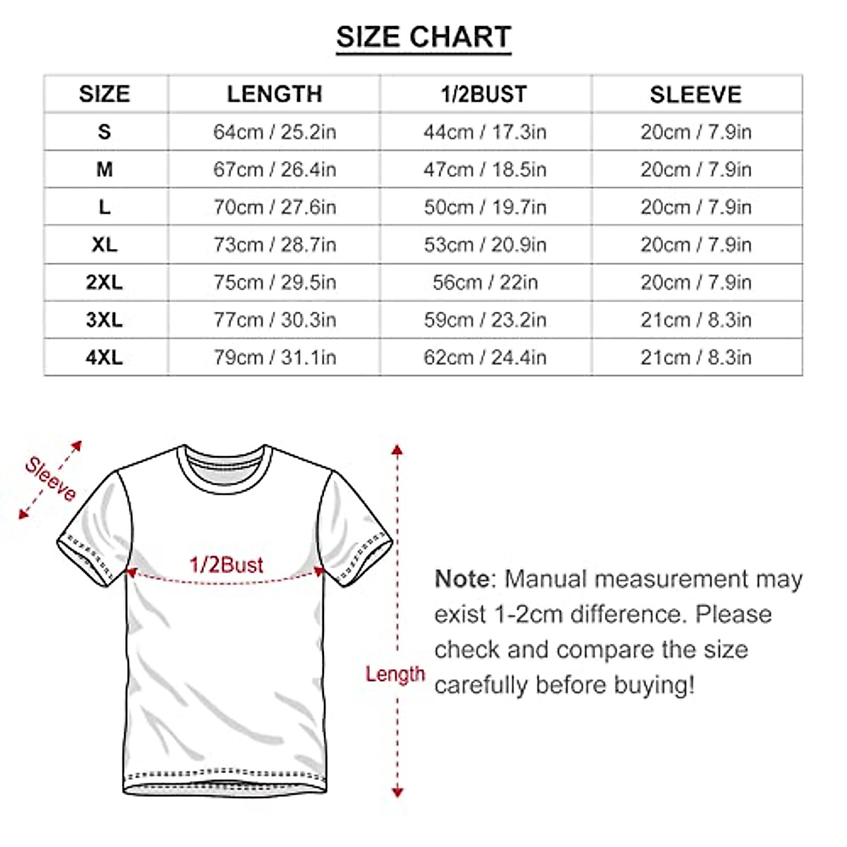 Baki The Grappler Men's Novelty Casual T-Shirt Cartoon Fashion Short Sleeve Crewneck Athletic Tee Unisex Funny Tops L