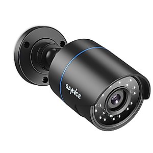SANNCE 1080P Security Camera AHD/TVI/CVI/CVBS 4-in-1 CCTV Camera IP66 Weatherproof Analog CCTV Surveillance Bullet Camera Indoor Outdoor, 100ft Night Vision, No Power Supply and Cable, Only A Camera