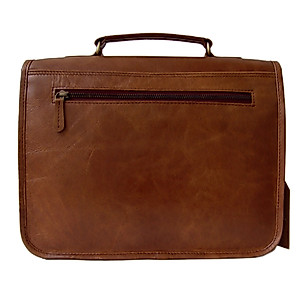 Leftover Studio DSLR Mirrorless SLR Camera Bag Case 15 inch in Rustic Crunch Cow Leather