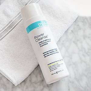 m-61 Power Cleanse- 8.4 oz.- Pore refining and exfoliating gel cleanser with glycolic, vitamin B5 & tea tree extract