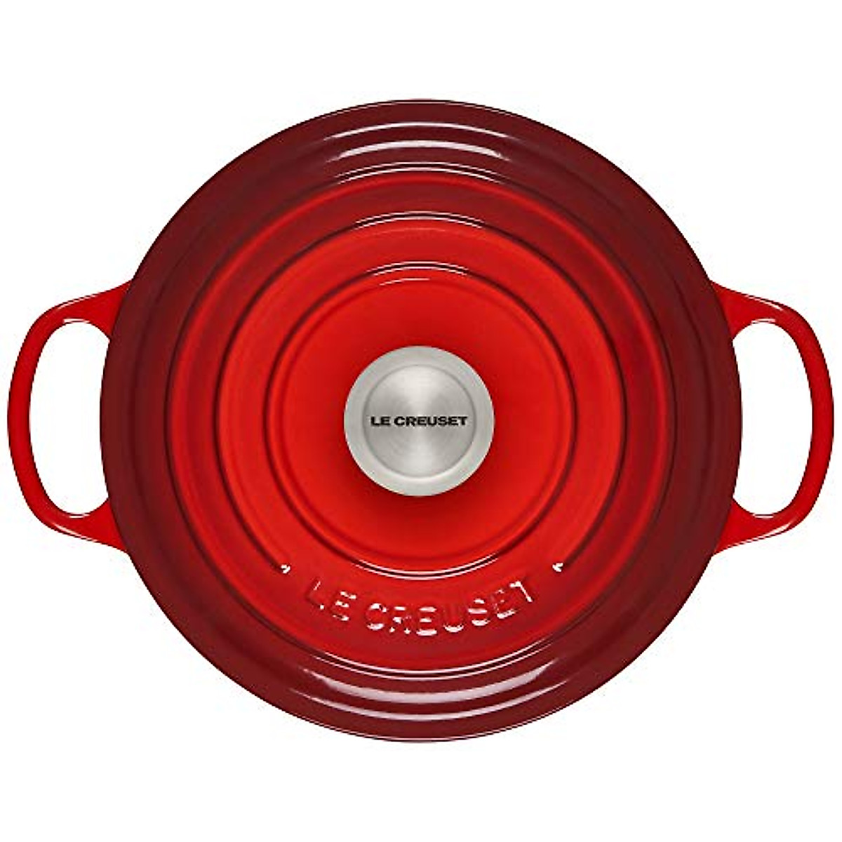 Le Creuset Enameled Cast Iron Signature Sauteuse Oven, 3.5 qt, Cerise