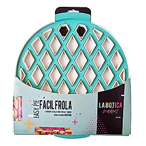 La Botica Makers, Lattice Pie Top Cutter, Decorative Diamond Shape 11.41 Inches, Easy Pies, DIY, Bakery Tools