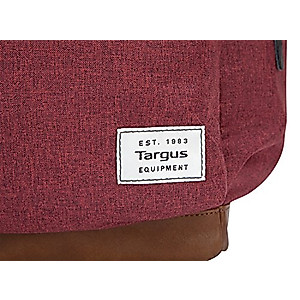 Targus Strata II College and Travel Laptop Backpack with Protective Sleeve for 15.6-Inch Laptop, Burgundy (TSB93603GL)