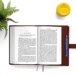 Large Print Double AA Big Book Cover & 12 Steps & 12 Traditions | by Galileo | Perfect Gift | Alcoholics Anonymous (Large Print/Brown)