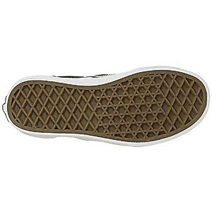 Vans Kids Unisex Classic Slip On, (Checkerboard) Black/Pewter, Size 12 Little Kid