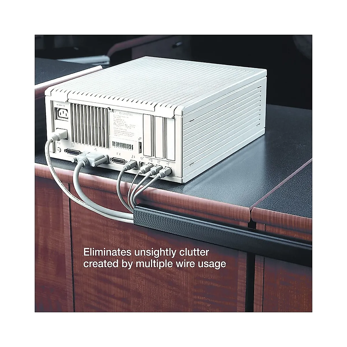 Cord Away Master 00208 48-Inch L x 1-1/2-Inch Locking Channel, Black, 1 Each/Pack