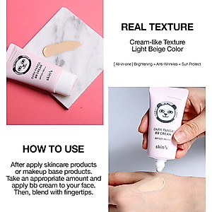 SKIN79 Animal BB Cream Angry Cat Dark Panda Dry Monkey SPF 50+ PA+++ Made In Korea (Dark Panda)