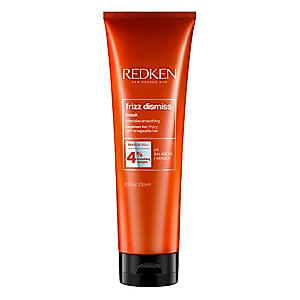 Redken Sulfate Free Frizz Dismiss Mask Intense Smoothing Treatment For Unruly Hair - Ultra Hydrating Smoothing Hair Mask