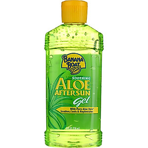 Banana Boat Aloe After Sun Gel 8 Ounce Soothing (Pack of 2)