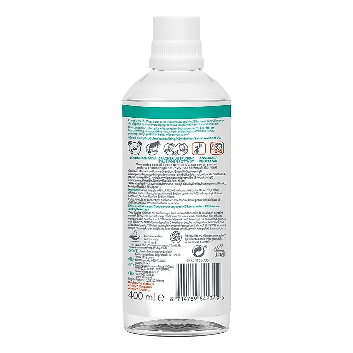 Elmex Sensitive Dental Solution 400ml