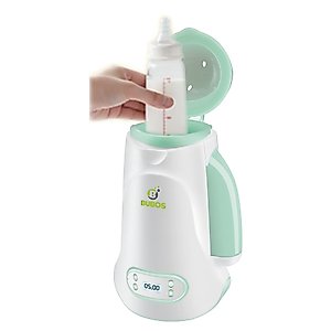 Bubos Baby Bottle Warmer Fast Heating with Prefilled Water Reservoir, Smart Mermory Program, LED Display and Auto Shut-Off, Plug in
