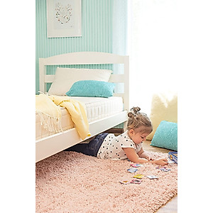 Naturepedic 2-in-1 Organic Kids Mattress - Full Mattress with Quilted Top and Waterproof Layer - Firm Mattress for Kids - Universal Comfort Mattress for Trundle Bed and Bunk Bed