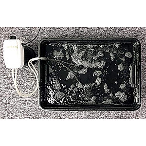 DWC Cloner Rooting Recirculating System 24 Site Cutting Clone and Seeding Root 2 in 1 Deep Water Cloner 24 Site with Clear Humidity Propagation Dome (Black)
