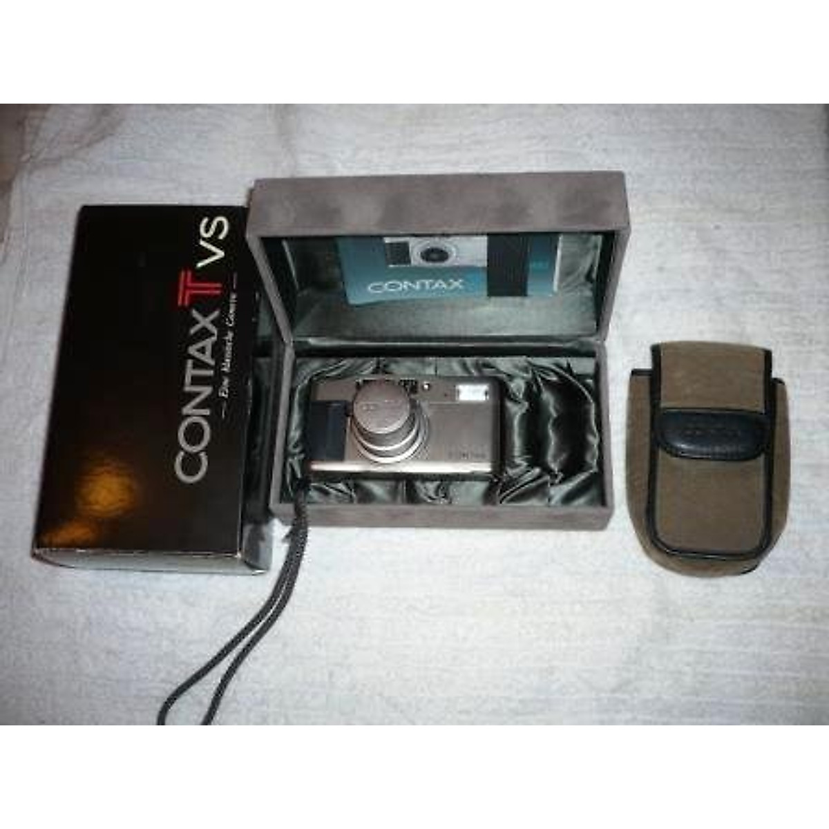 Contax TVS 35 mm Point and Shoot Film Camera with Carl Zeiss Vario Sonnar Lens