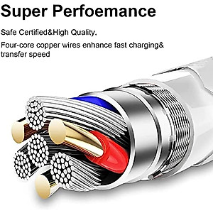 iPhone Charger,Apple MFi Certified 5 Pack iPhone Charger Cable iPhone Cord Nylon Braided Compatible with iPhone 13 Pro/13/12/11 Pro/11/XS MAX/XR/8/7/6s…