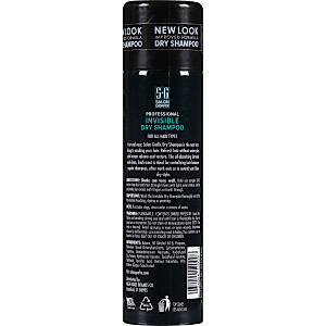 Salon Grafix Professional Invisible Dry Spray Shampoo, Pack of 3 x 5.6 Oz.
