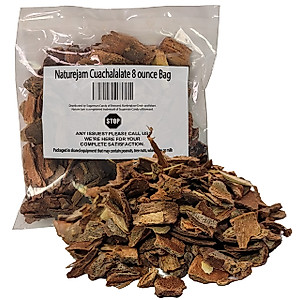 Naturejam Cuachalalate 8 Ounce Bag-Stomach Ulcer & Digestive Discomfort Help-100% Natural Wildcraft-No Processing aka Juliana Adstringens